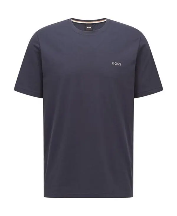 Hugo Boss Navy Blue Logo Short-sleeved T-shirt