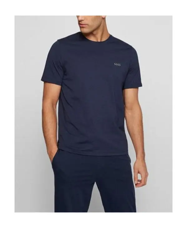 Hugo Boss Navy Blue Logo Short-sleeved T-shirt