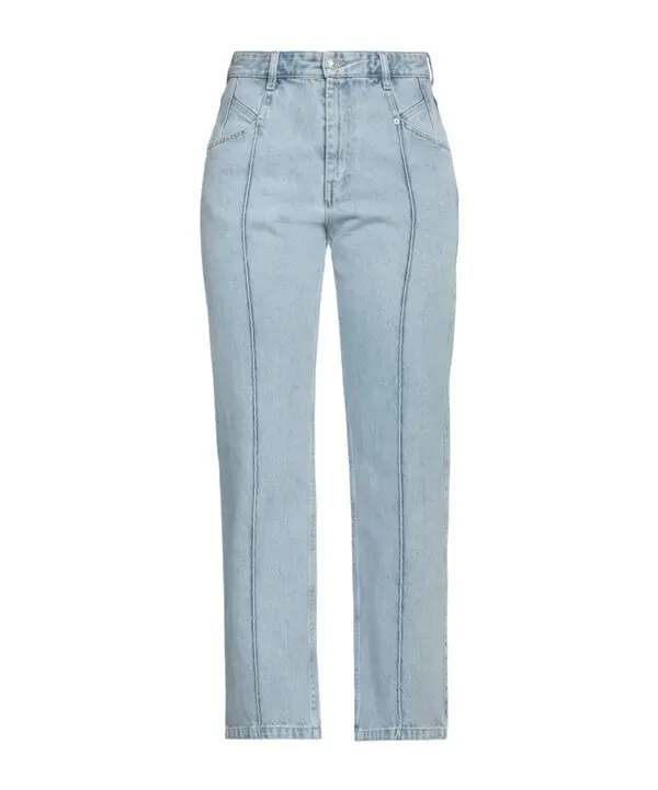 Isabel Marant Étoile Light Wash Straight Leg Jeans