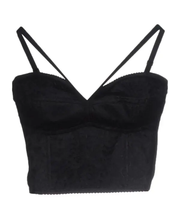 Dolce & Gabbana Solid-colored Lace Camisole