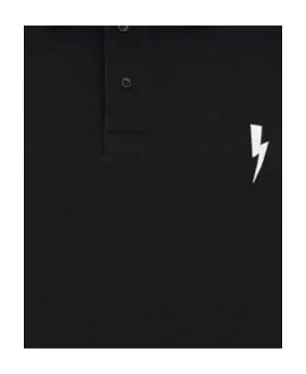 Neil Barrett Logo Short-sleeved Polo Shirt