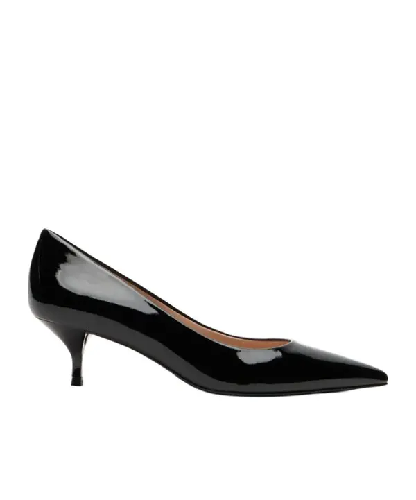 STUART WEITZMAN Power 50 Kitten Heel Pumps - Black
