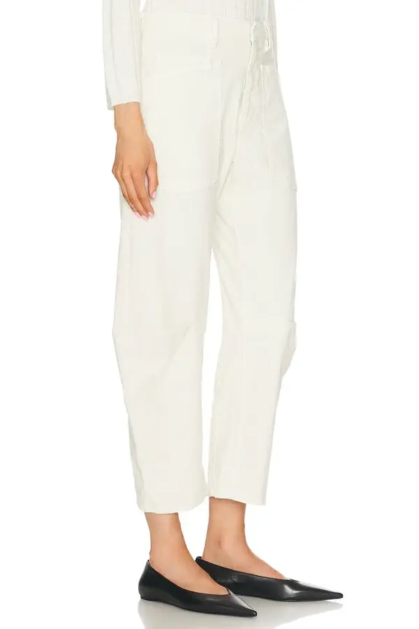 NILI LOTAN Tailored Trousers With Patch Pockets - White