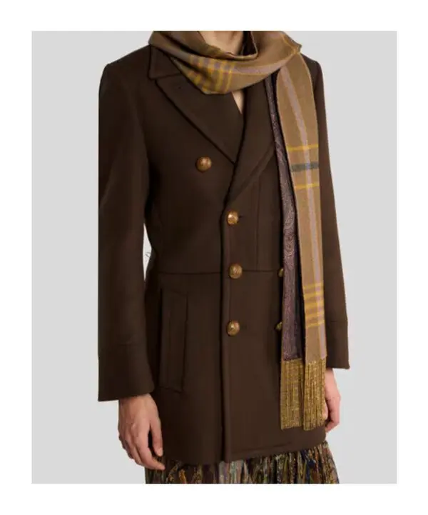 Etro Check Paisley-print Scarf