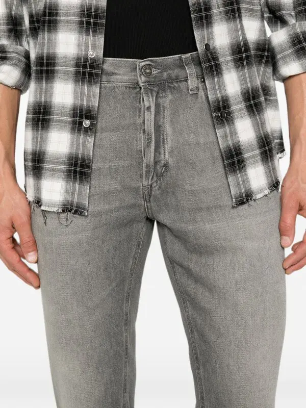 DONDUP Faded Tapered Jeans