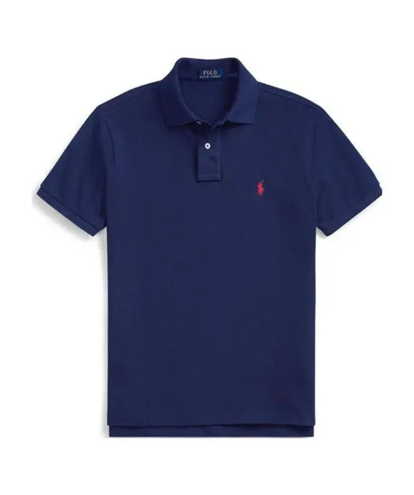Polo Ralph Lauren Navy Logo Short-sleeved Polo Shirt