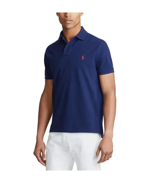 Polo Ralph Lauren Navy Logo Short-sleeved Polo Shirt