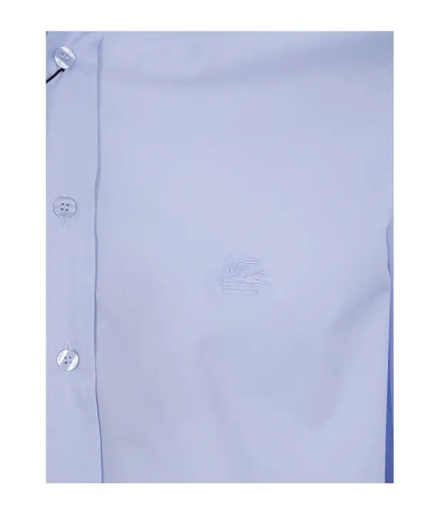 Etro Roma Logo Button-down Shirt