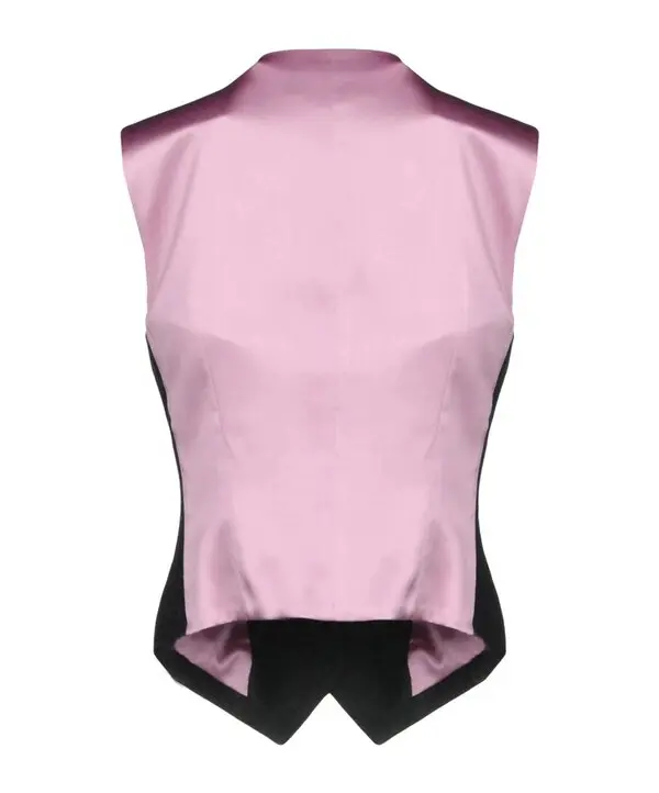 Dolce & Gabbana Solid Sleeveless V-neck Waistcoat