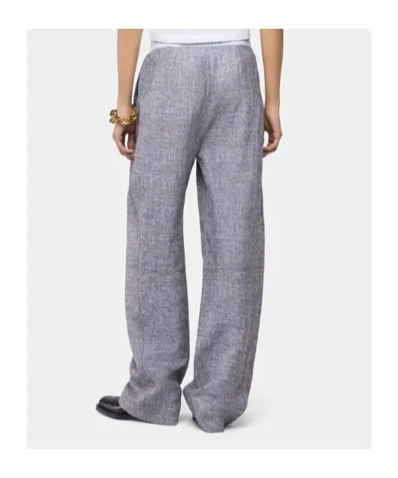 Rabanne Elasticated-waistband Straight-leg Trousers