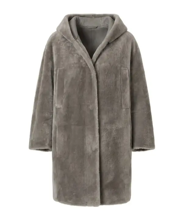 Peserico Double-faced Long-sleeve Coat