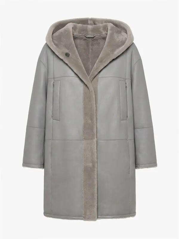 Peserico Double-faced Long-sleeve Coat
