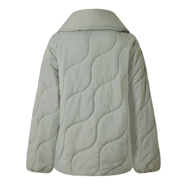 Varley Fabia Quilted Jacket With Elasticated Hem