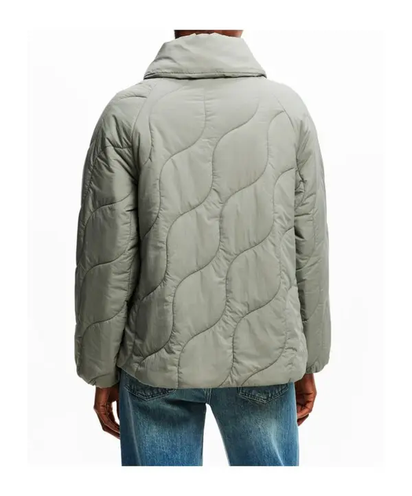 Varley Fabia Quilted Jacket With Elasticated Hem