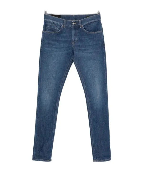 DONDUP Faded Detail Denim Trousers