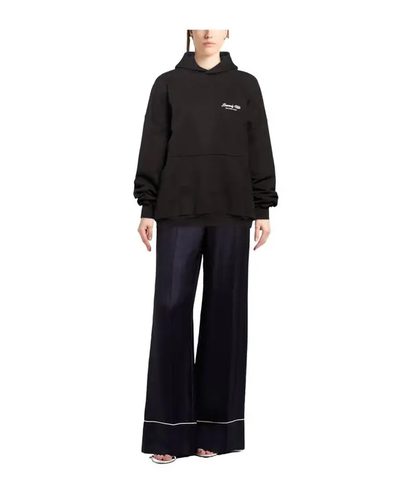 Balenciaga Solid Color Hoodie