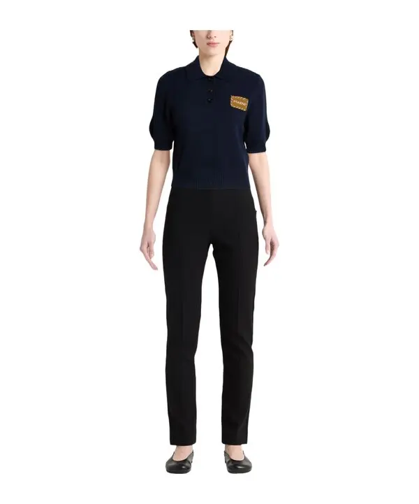 Marni Solid-color Short-sleeved Knit Top