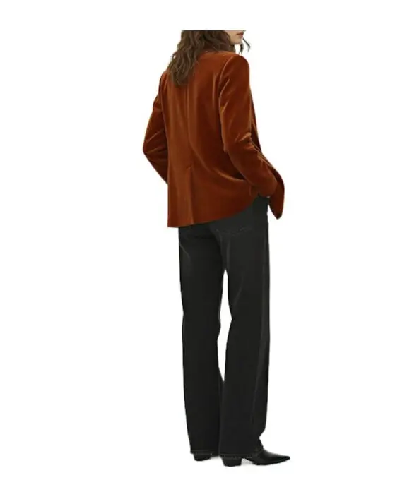 BLAZÉ MILANO Everynight Cotton Velvet Blazer
