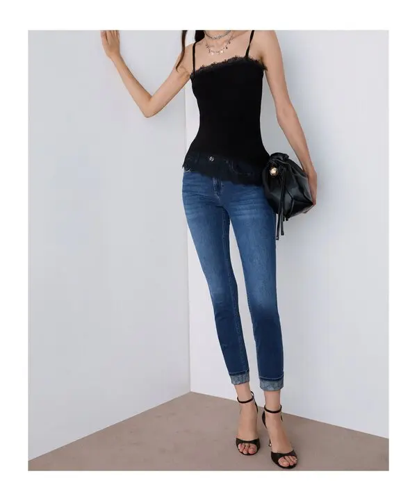 Liu Jo Embellished Skinny Jeans