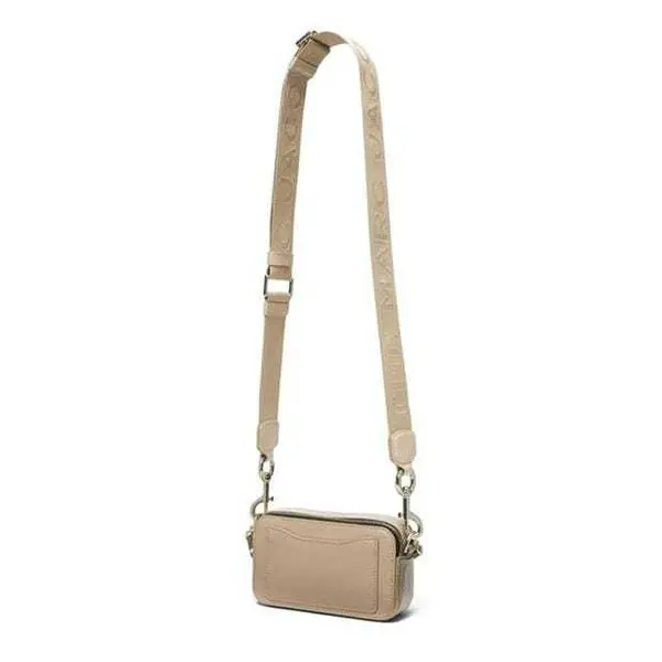 Marc Jacobs Logo Shoulder Bag - Nude
