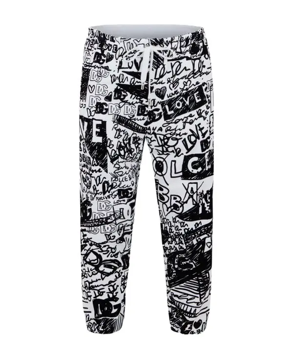 Dolce & Gabbana Pattern Printed Sweatpants