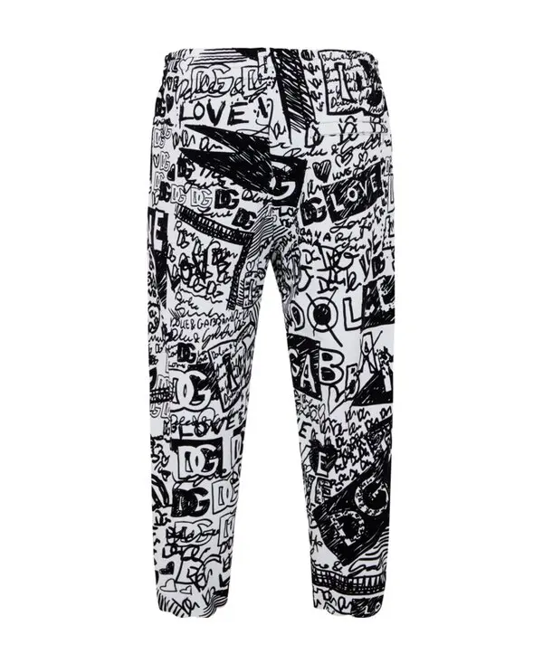 Dolce & Gabbana Pattern Printed Sweatpants