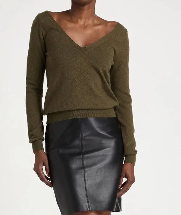 Saint Laurent Lightweight Cashmere Knit Sweater - No