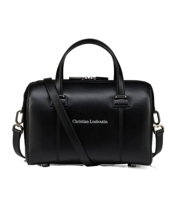 CHRISTIAN LOUBOUTIN Logo Top Handle Tote Bag - Black