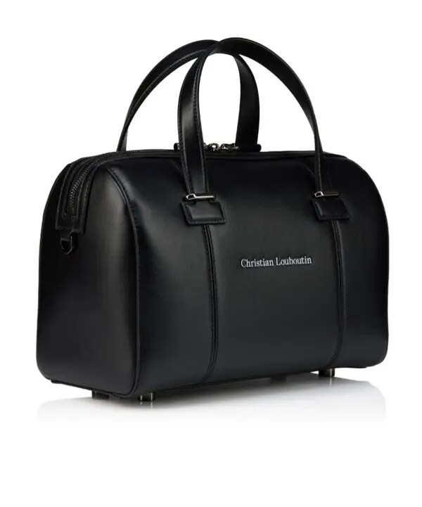 CHRISTIAN LOUBOUTIN Logo Top Handle Tote Bag - Black