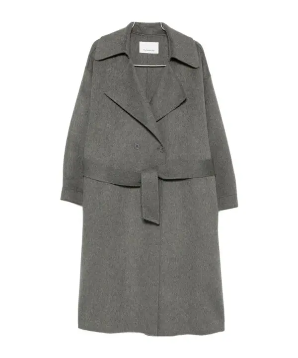 THE FRANKIE SHOP Double-breasted Belted Coat