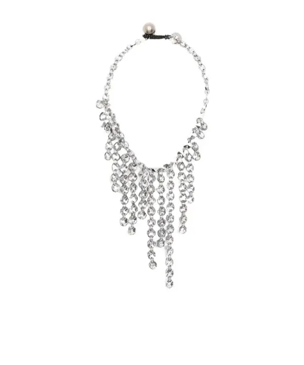MARIA CALDERARA Crystal Long Necklace
