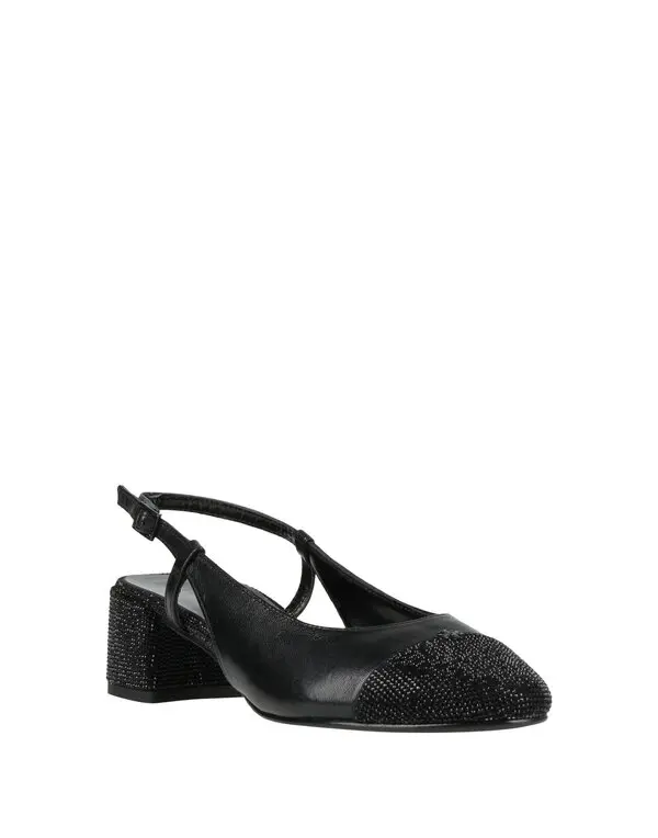 Tory Burch Embellished Block Heel Slingbacks