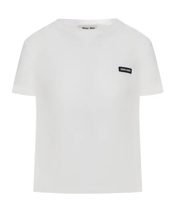 Miu Miu Short-sleeved T-shirt