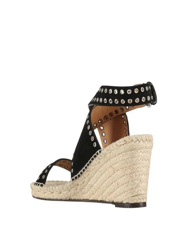 Isabel Marant Étoile Espadrille Wedge Sandals With Buckle Fastening - No