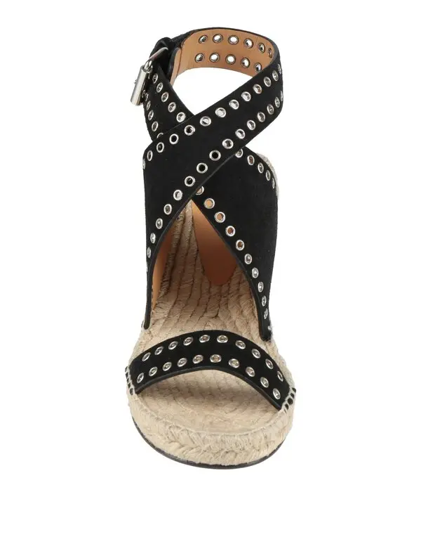 Isabel Marant Étoile Espadrille Wedge Sandals With Buckle Fastening - No