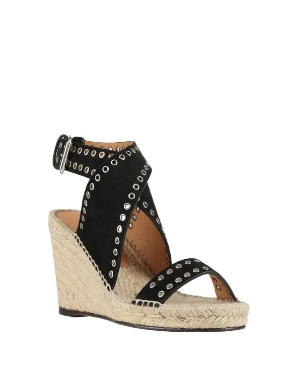 Isabel Marant Étoile Espadrille Wedge Sandals With Buckle Fastening - No
