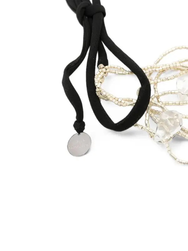 MARIA CALDERARA Beaded Statement Necklace - No