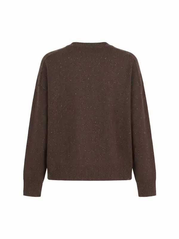 Peserico Embellished Drop-shoulder Jumper