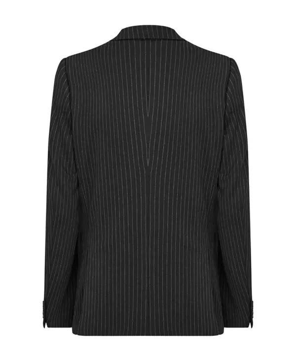 Dolce & Gabbana Logo Striped Blazer