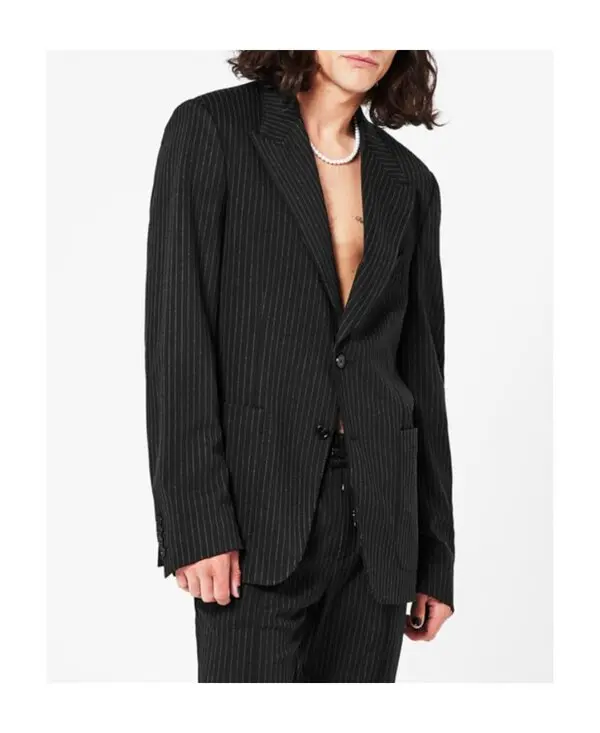 Dolce & Gabbana Logo Striped Blazer
