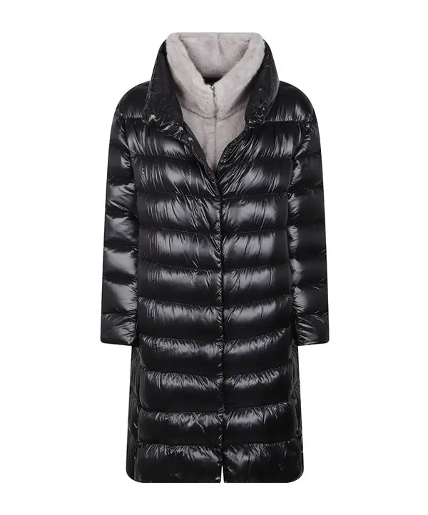Herno Quilted High-neck Down Jacket