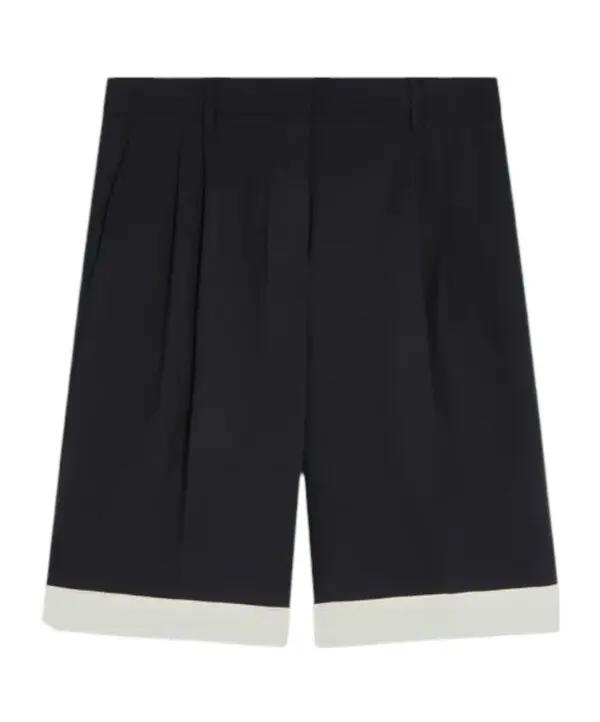 SEMICOUTURE Tailored Straight-leg Shorts
