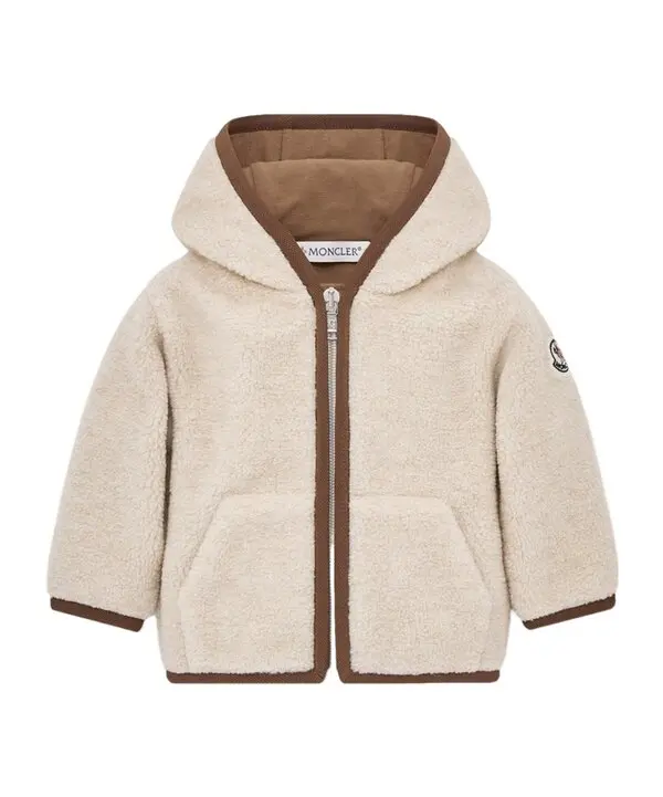 Moncler Teddy Zip-up Hoodie