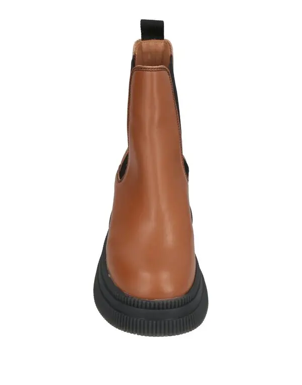 GANNI Two-tone Leather Chelsea Boots