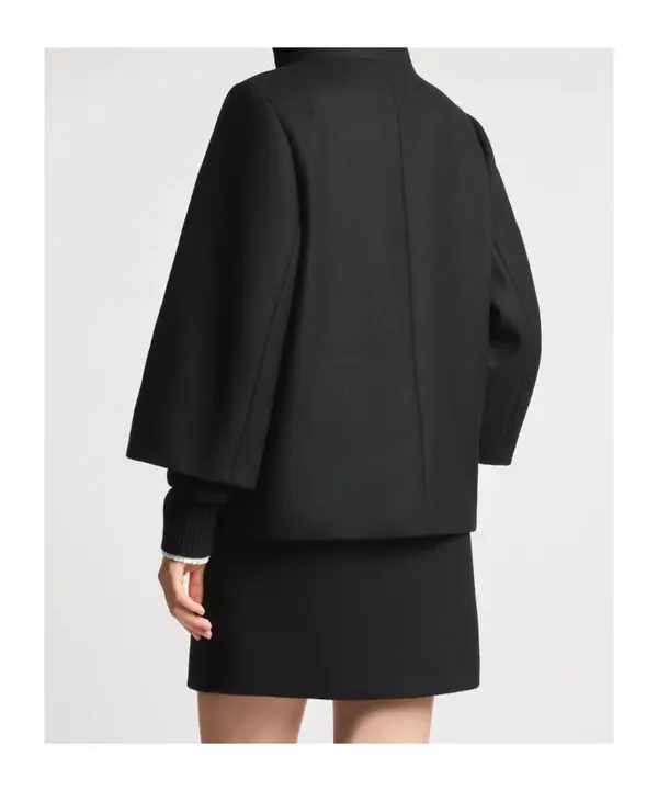 FAY Cape In Wool And Cashmere Fabric
