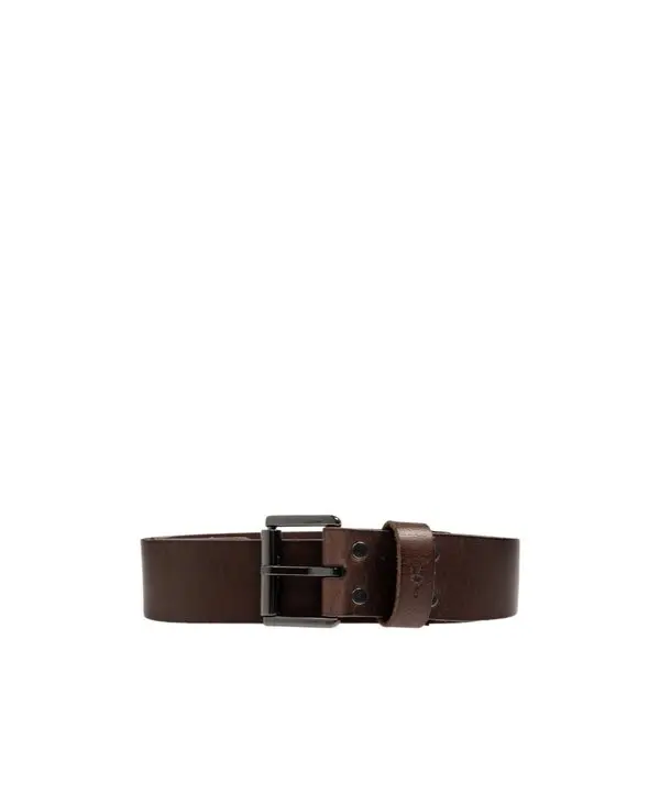ALLSAINTS Logo Belt - Brown