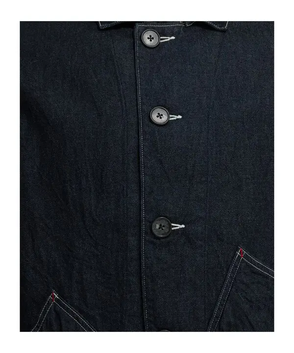 Kapital Contrast-stitch Denim Jacket