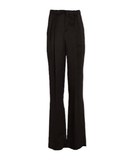 Saint Laurent Straight-leg Satin Trousers