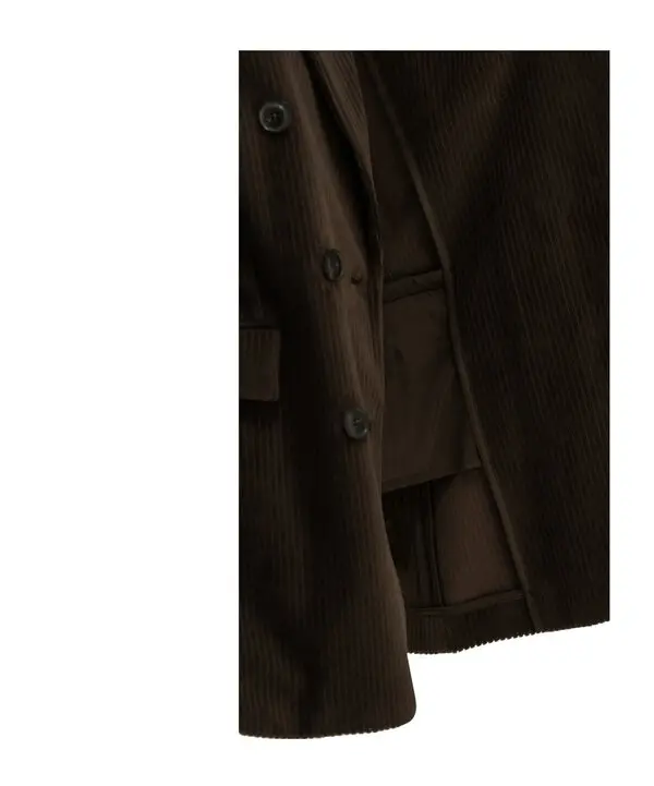 CIRCOLO 1901 Double-breasted Corduroy Blazer