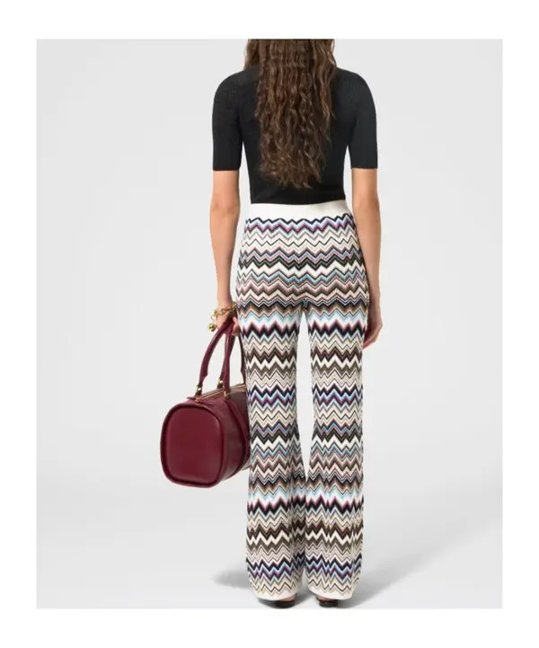 Missoni Zigzag-knit Trousers